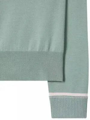 Paul Smith Contrast-trim Crew-neck Sweater