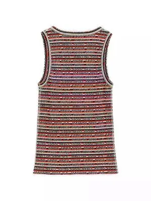 Martine Rose Striped Pattern Vest