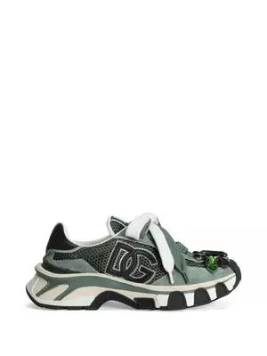 Dolce & Gabbana Dg Country Road Textile Sneakers - Green