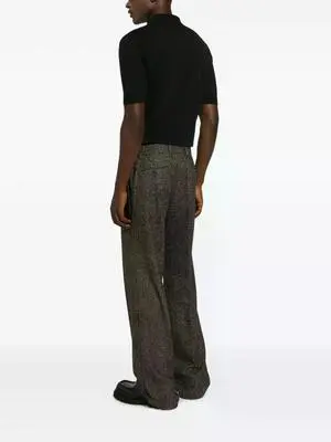 Dolce & Gabbana Extra-fine Cashmere Polo Shirt - Black