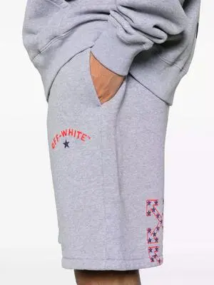 Off-White Star Arrow Skate Sweatshorts