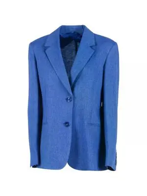 Max Mara Bello Single-breasted Blazer - Blue