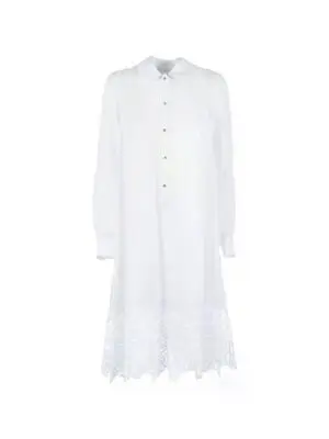 Lace Shirt Dresses