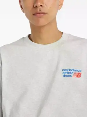 NEW BALANCE Logo-embroidered T-shirt