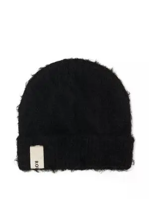 ROUGH. Fuzzy Beanie - Black