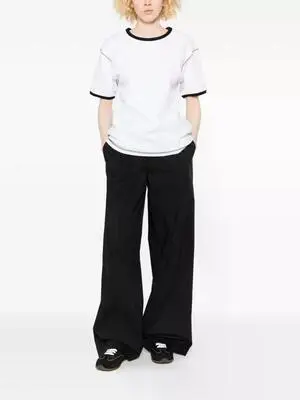 Aspesi Elasticated-waist Trousers - Black