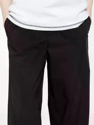 Aspesi Elasticated-waist Trousers - Black
