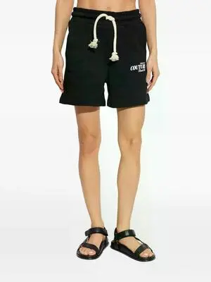 Versace Drawstring Shorts - Black