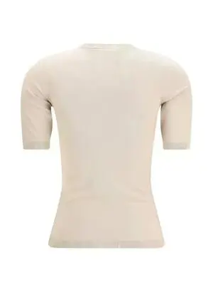 Max Mara Ottano Knitted Top - Neutrals