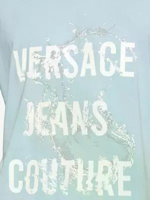 Versace Print T-shirt - Blue