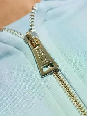 Versace Zip-up Sweatshirt - Blue