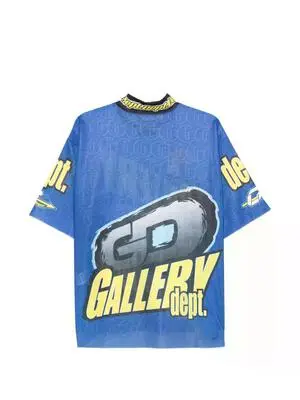 GALLERY DEPT. Graphic-print Crew-neck T-shirt - Blue