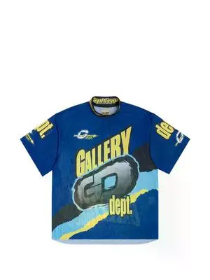 GALLERY DEPT. Graphic-print Crew-neck T-shirt - Blue