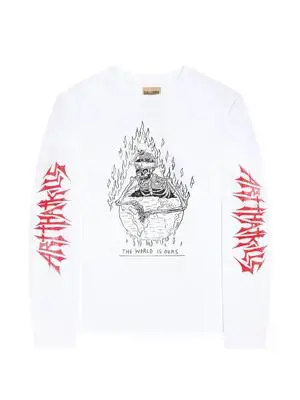 GALLERY DEPT. Graphic-print Long-sleeve T-shirt - White