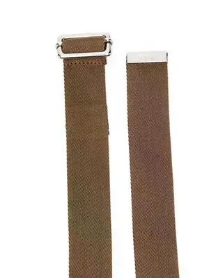 Plan C Buckled Belt - Brown