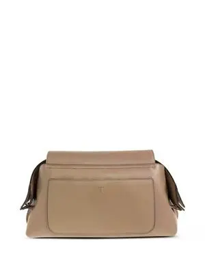 TOD'S Wave Clutch - Neutrals