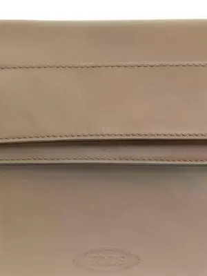 TOD'S Wave Clutch - Neutrals