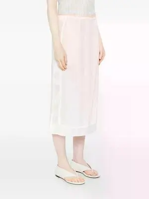 LOW CLASSIC Layered Midi Skirt