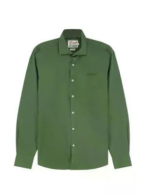 MC2 SAINT BARTH Ice Embroidered Shirt - Green