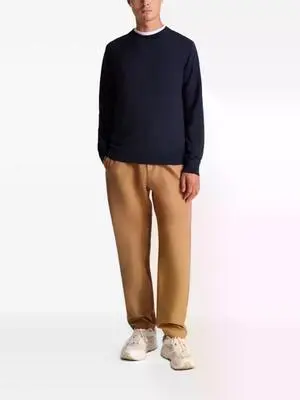 Fusalp Crew-neck Long Sleeve Sweater - Blue