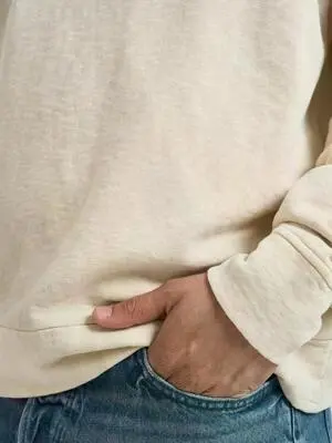 C.P. COMPANY Arm Lens Pocket Sweater - Neutrals