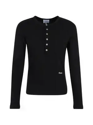 Rhude Button Long-sleeve T-shirt