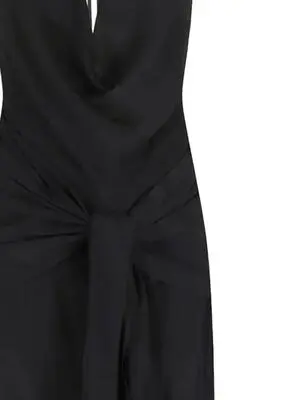 Federica Tosi Tie-waist Maxi Dress