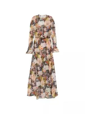 Zimmermann Alchemy Sheath Maxi Dress - Brown