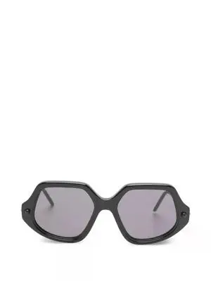KUBORAUM Geometric Sunglasses - Black