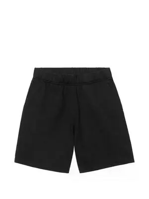 Carhartt Work In Progress Embroidered-logo Track Shorts - Black