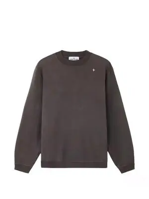 Stone Island Sta-logo Sweatshirt - Brown