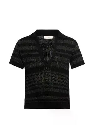 AKEP V-neck Knitted Top