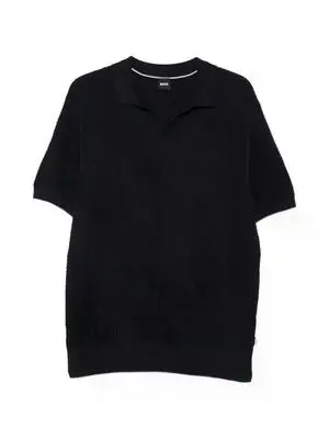 BOSS Waffle V-neck T-shirt