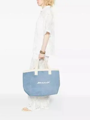 Manebí Logo-embroidered Tote Bag