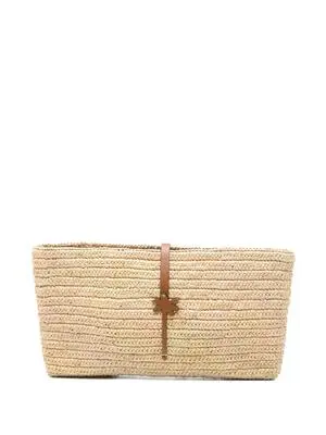 Manebí Kaia Palm-tree Clutch Bag