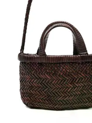 Manebí Braided-strap Tote Bag - Brown
