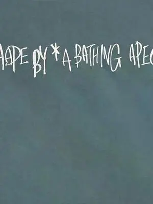 A BATHING APE Record Logo Long Sleeve Sweatshirt