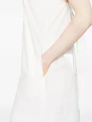 OCCLEUS Joy Strap Ruffled Midi Dress