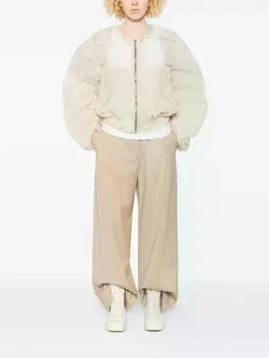 Rick Owens Secchia Flight Bomber Jacket - Neutrals