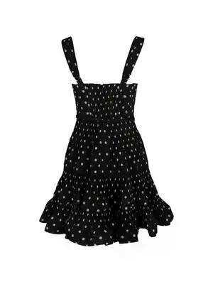 Zimmermann Pleated Draped Mini Dress