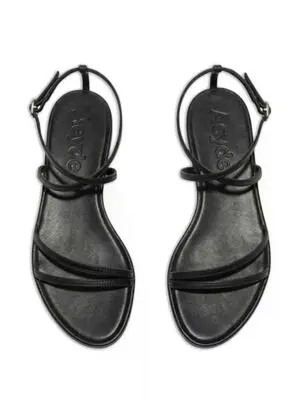 AeydĒ Rabea Strappy Sandals - Black
