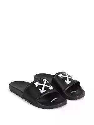 Off-White Arrow Slides - Black