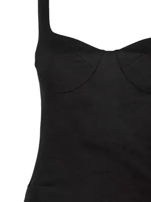 Simkhai Lindy Sculpted Mini Dress