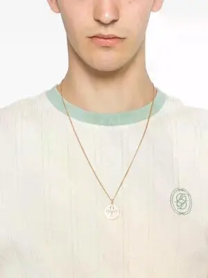 Drole De Monsieur Ribbed Trim T-shirt