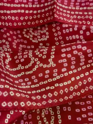 Isabel Marant Étoile Patterned Scarf - Red