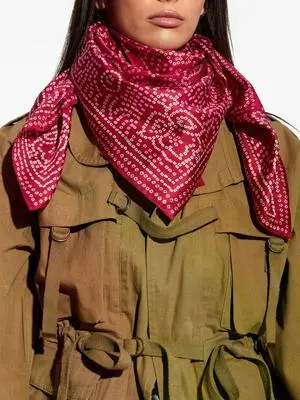 Isabel Marant Étoile Patterned Scarf - Red