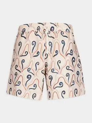 Commas Printed Swim Shorts - Multicolour