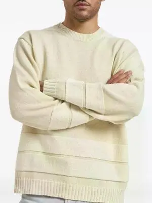 Stone Island Marina Striped Detail Sweater