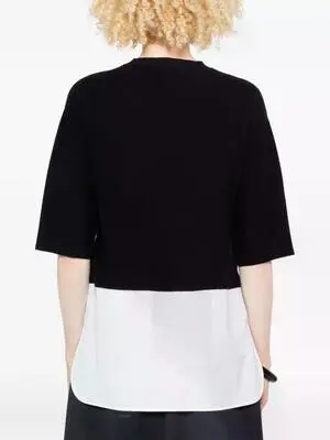 Fabiana Filippi Two-tone Top - Blue