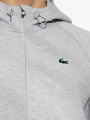 Lacoste Zip-up Hoodie - Grey